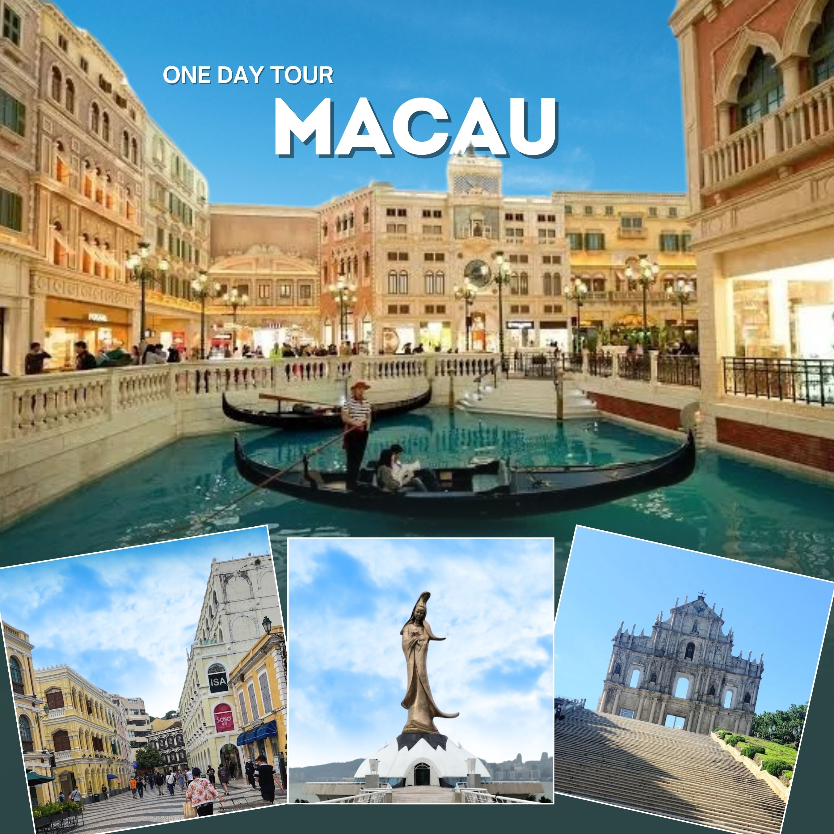 แพ็กเกจท่องเที่ยว :: 1 Day Tour Macau